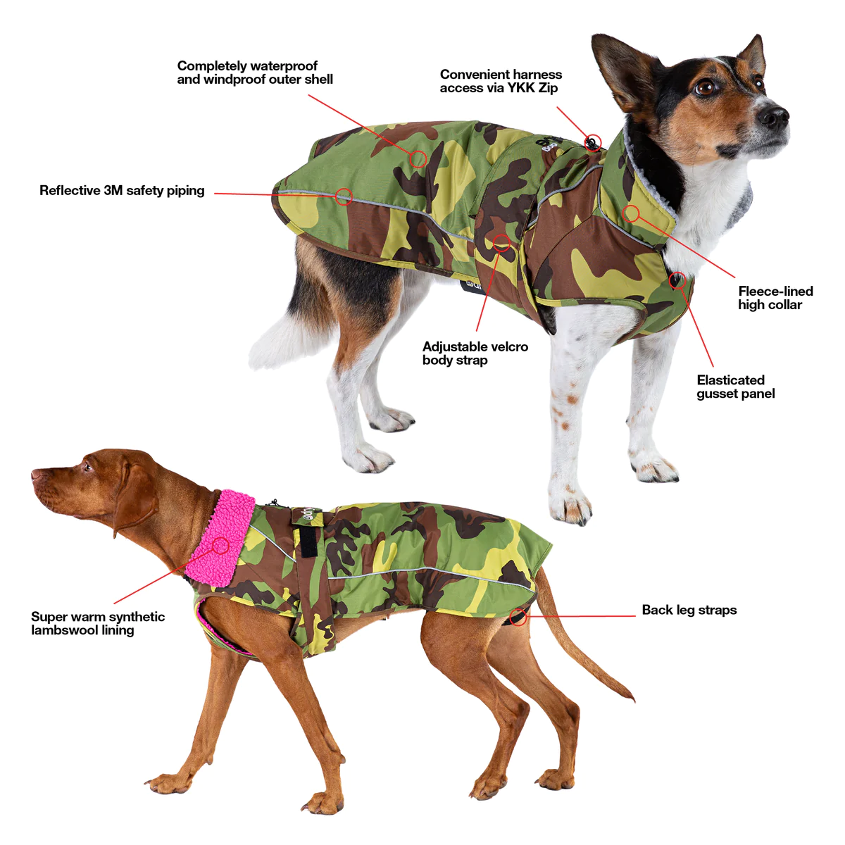 Dryrobe Dog Black Camo - Marsh Powersports